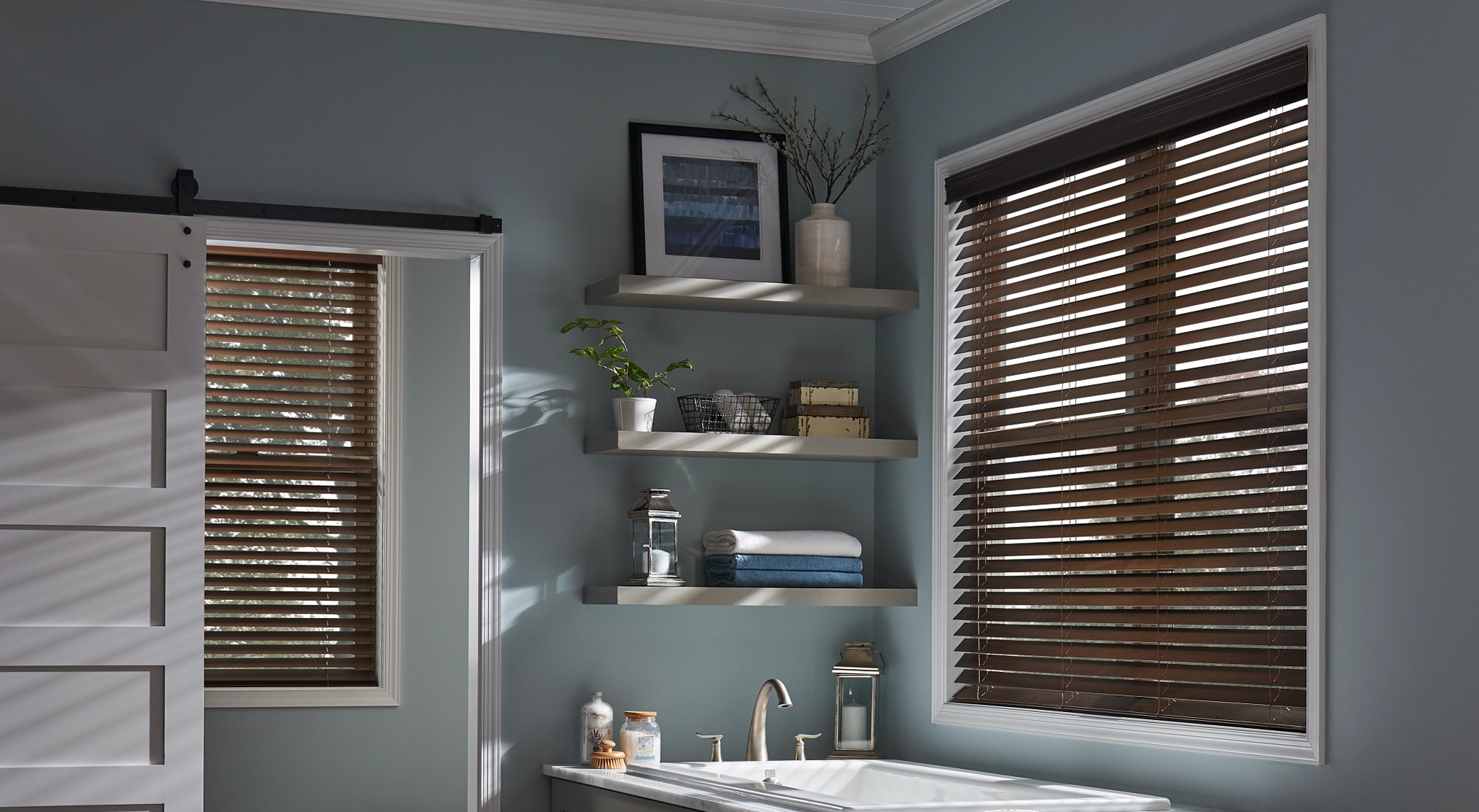 FAUX WOOD BLINDS - Chateau window fashion